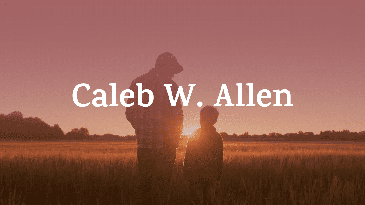 Home - Caleb W. Allen